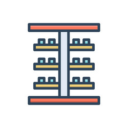 Racks Royalty Free Vector Image - VectorStock