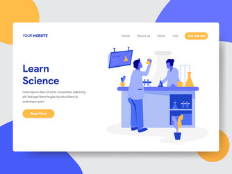 Biomedical science infographics laboratory Vector Image