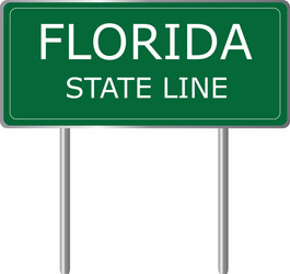 Frankfort green road sign Royalty Free Vector Image
