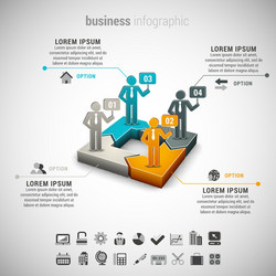 Heavy equipment machine infographics template Vector Image