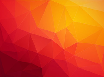 Red orange mosaic triangle background Royalty Free Vector