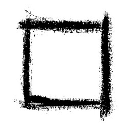 Grunge square frames Royalty Free Vector Image