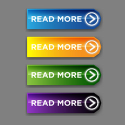 Read more button clip-art text icon Royalty Free Vector