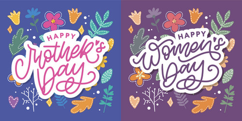 Elegant greeting card design with stylish text Vector Image