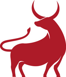 Taurus logo template Royalty Free Vector Image