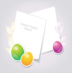 Easter background Royalty Free Vector Image - VectorStock