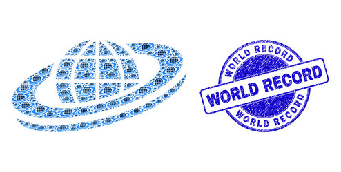 Stamp World Record Vector Images (74)