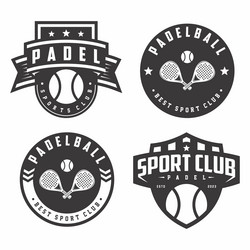 Padel Club Logo Vector Images (over 380)