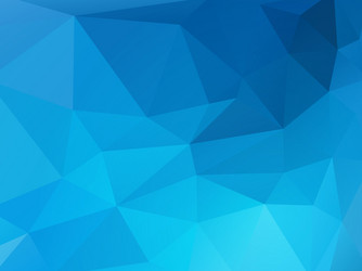 Blue shiny triangle background design Royalty Free Vector