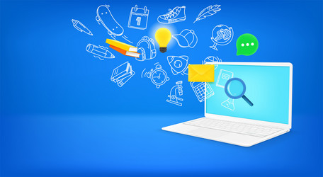 Computer Science Educational Banner Horizontal Vector Images (over 160)