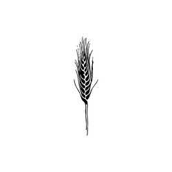 Wheat Black and White Vector Images (over 9,000)