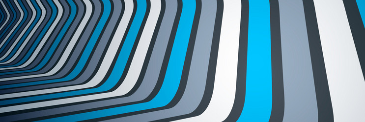 3d abstract lines in perspective background Vector Image