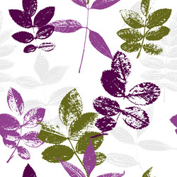 Leaves of plants pictograph seamless Royalty Free Vector