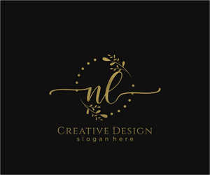 Nl Monogram Vector Images (over 1,600)