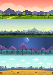 Parallax Background Vector Images (over 2,300)