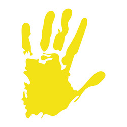 Yellow Hand Logo