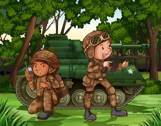 Soldier Radio Vector Images (over 450)