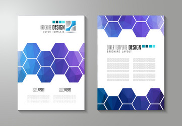 Cover design document template Royalty Free Vector Image