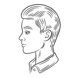 Man Side Profile Head Vector Images (over 1,900)