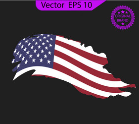 Distressed American Flag Black Vector Images (over 270)