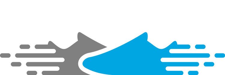 Colorful shoes logo design concept template icon Vector Image