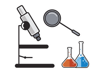 Free Science cartoon labs Vector Graphics & Illustrations | VectorStock