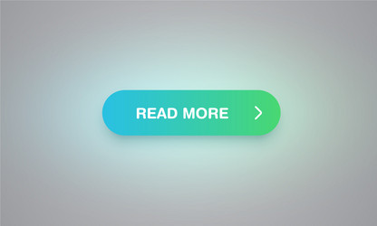 Colorful shiny and clean button for websites Vector Image