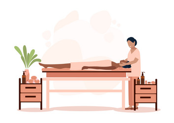 Massage Royalty Free Vector Image - VectorStock