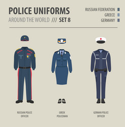 Police Uniform Around the World Vector Images (59)