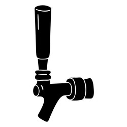 Beer label cut out Royalty Free Vector Image - VectorStock