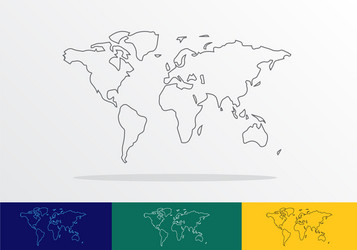 World Map Png Vector Images (over 350)