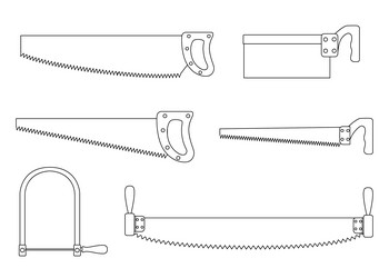 Hand Saw Outline Vector Images (over 5,400)