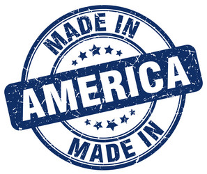Made in america stamp Royalty Free Vector Image