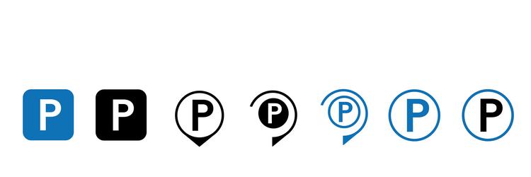 P Parking Vector Images (over 3,400)
