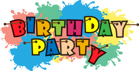 Happy Birthday Titles Card Vector Images (over 1,000)