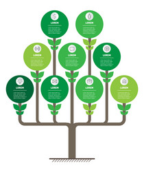 Infographic Tree 9 Vector Images (over 130)
