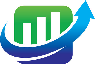 Business boost logo design template Royalty Free Vector