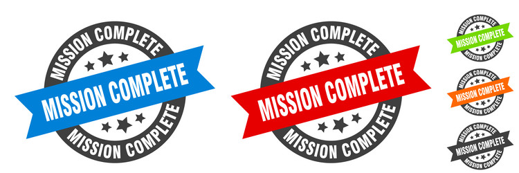 Mission Complete Stamp Vector Images (over 620)