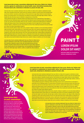 Paint Brochure Vector Images (over 60,000)