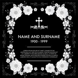Funeral Border Vector Images (over 660)