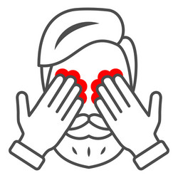 Sore Eyes Icon Vector Images (over 290)