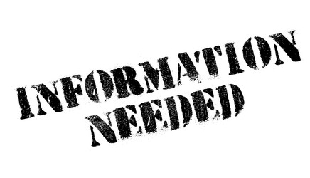Information needed rubber stamp Royalty Free Vector Image