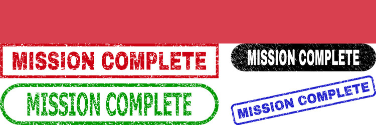 Mission Complete Stamp Vector Images (over 620)