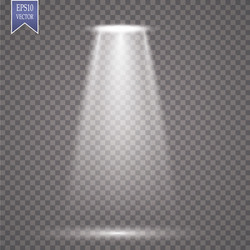 Spotlight light Royalty Free Vector Image - VectorStock