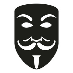 Anonymous icon Royalty Free Vector Image - VectorStock