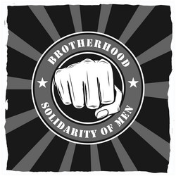 Brotherhood logo Royalty Free Vector Image - VectorStock