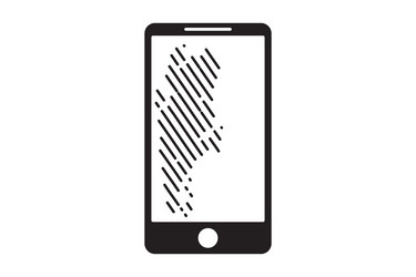 Technology phone icon Royalty Free Vector Image