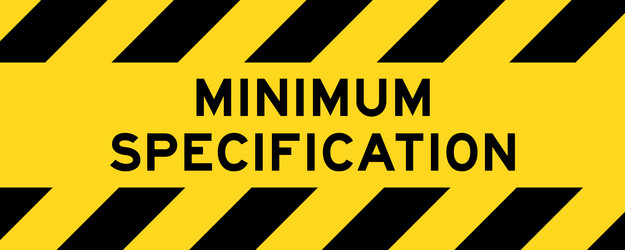 Yellow and black color with line striped label Vector Image