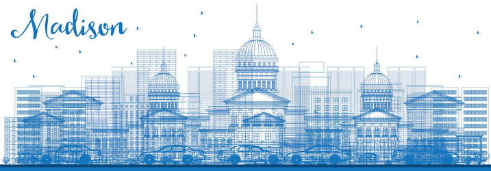 Madison Skyline Vector Images (71)