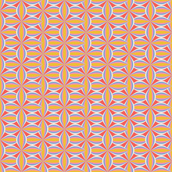 Small spring flowers in retro colors seamless Vector Image